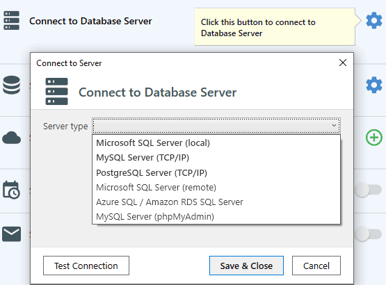 Sqlbackupandftp Sql Server Mysql And Postgresql Backups