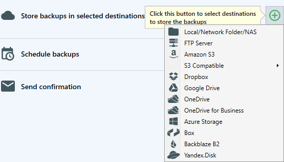 Sqlbackupandftp Sql Server Mysql And Postgresql Backups
