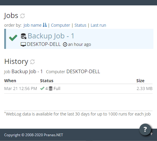 Sqlbackupandftp Sql Server Mysql And Postgresql Backups