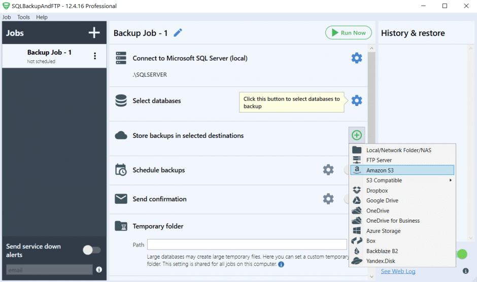 Set Amazon S3 access policy to minimum permission | SQLBackupAndFTP's blog