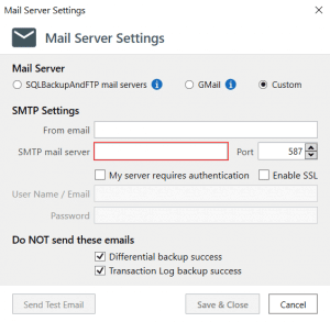 How to get SQL Server backup email notification | SQLBackupAndFTP's blog