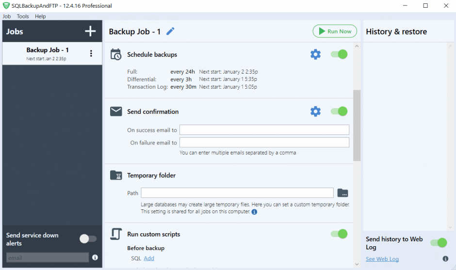 How To Get Sql Server Backup Email Notification Sqlbackupandftps Blog