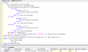 SQL Server backup report – SQLBackupAndFTP's blog