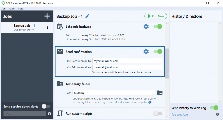 How to set up SQL Server Email Job Notifications – SQLBackupAndFTP's blog