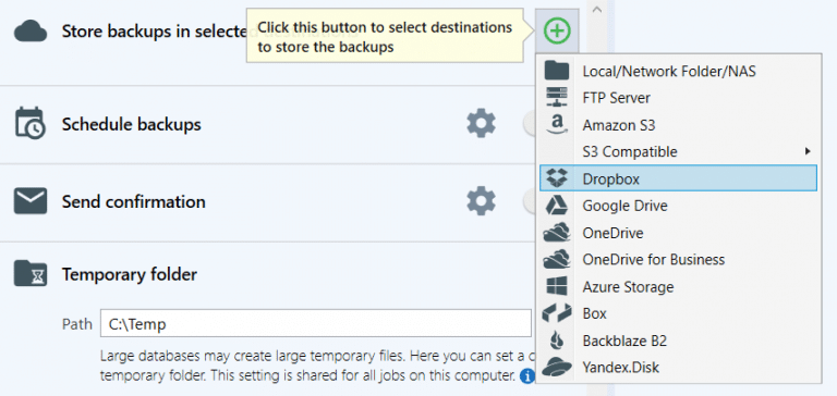 How to Backup SQL Server to Dropbox | SQLBackupAndFTP's blog
