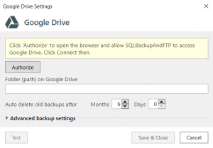 How to Backup SQL Server to Google Drive – SQLBackupAndFTP's blog