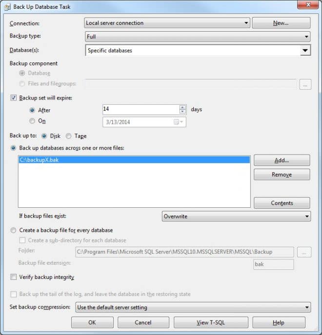 How To Backup Sql Database Automatically Using Ssms Sqlbackupandftps Blog