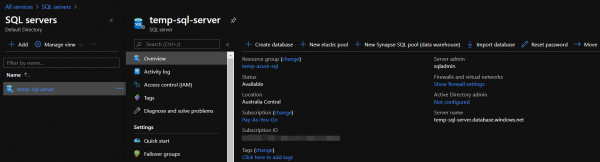 How to backup Azure SQL Database to Local Machine – SQLBackupAndFTP's blog