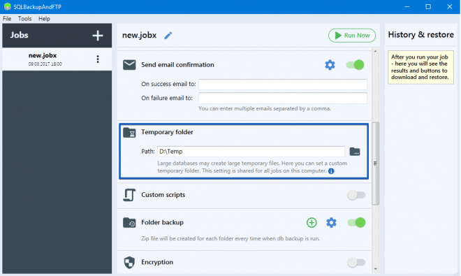 Recommendation On How To Backup Large Databases With Sqlbackupandftp Sqlbackupandftps Blog