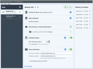 Backup SQL Server on the network – SQLBackupAndFTP's blog