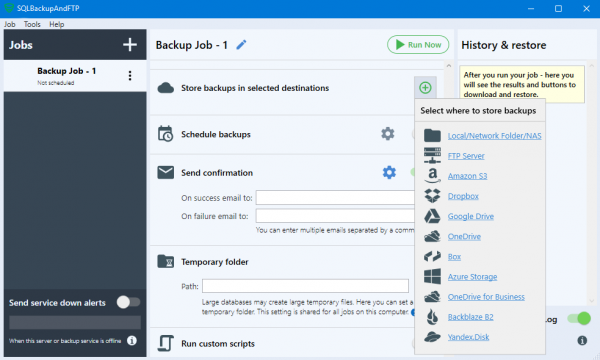 How To Automate Sql Server Database Backups Sqlbackupandftps Blog