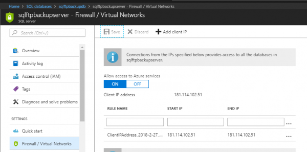 How to backup Azure SQL Database to Local Machine | SQLBackupAndFTP's blog