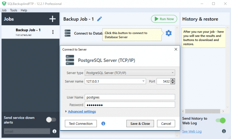 How to backup PostgreSQL with SQLBackupAndFTP – SQLBackupAndFTP's blog