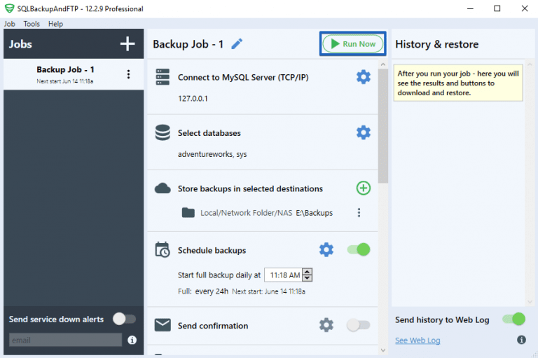MariaDB Backup and Restore Overview – SQLBackupAndFTP's blog