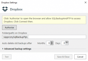 How to Backup MySQL to Dropbox – SQLBackupAndFTP's blog