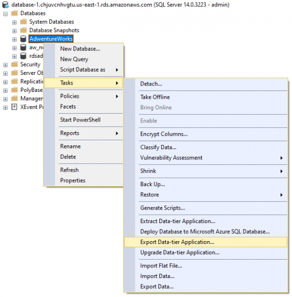 How to backup and restore Amazon RDS SQL Server – SQLBackupAndFTP's blog