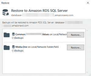 How to backup and restore Amazon RDS SQL Server – SQLBackupAndFTP's blog