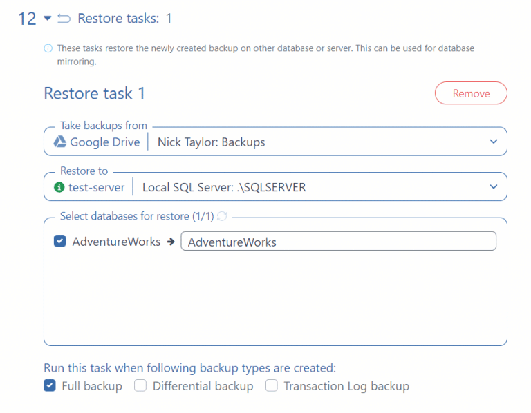 How to clone SQL SERVER database to a Test Environment ...