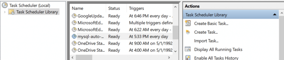 How To Automate Mysql Database Backups In Windows Sqlbackupandftps Blog