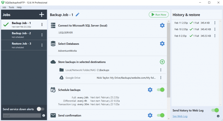 Automating Sql Server Backups On Windows Why You Need It And How To Do It Sqlbackupandftps Blog