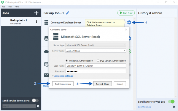 Automating Sql Server Data Backup Sqlbackupandftps Blog
